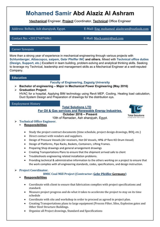 M.samir resume | PDF