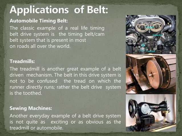 Belt and Rope drives | PPTX