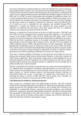Master of Architecture Thesis Healthcare Project management "A ...