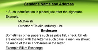 business letter | PPT