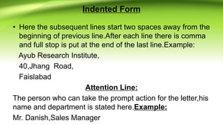 business letter | PPT