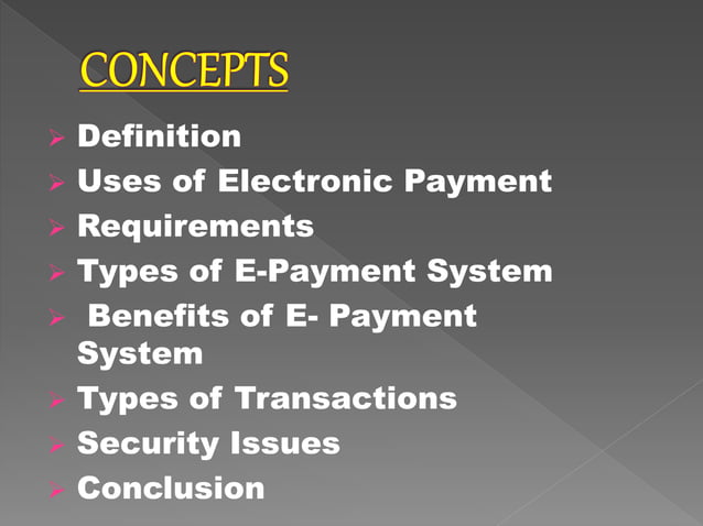 e payment system ppt | PPTX