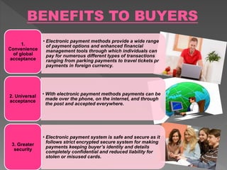 Benefits Of E Payment System