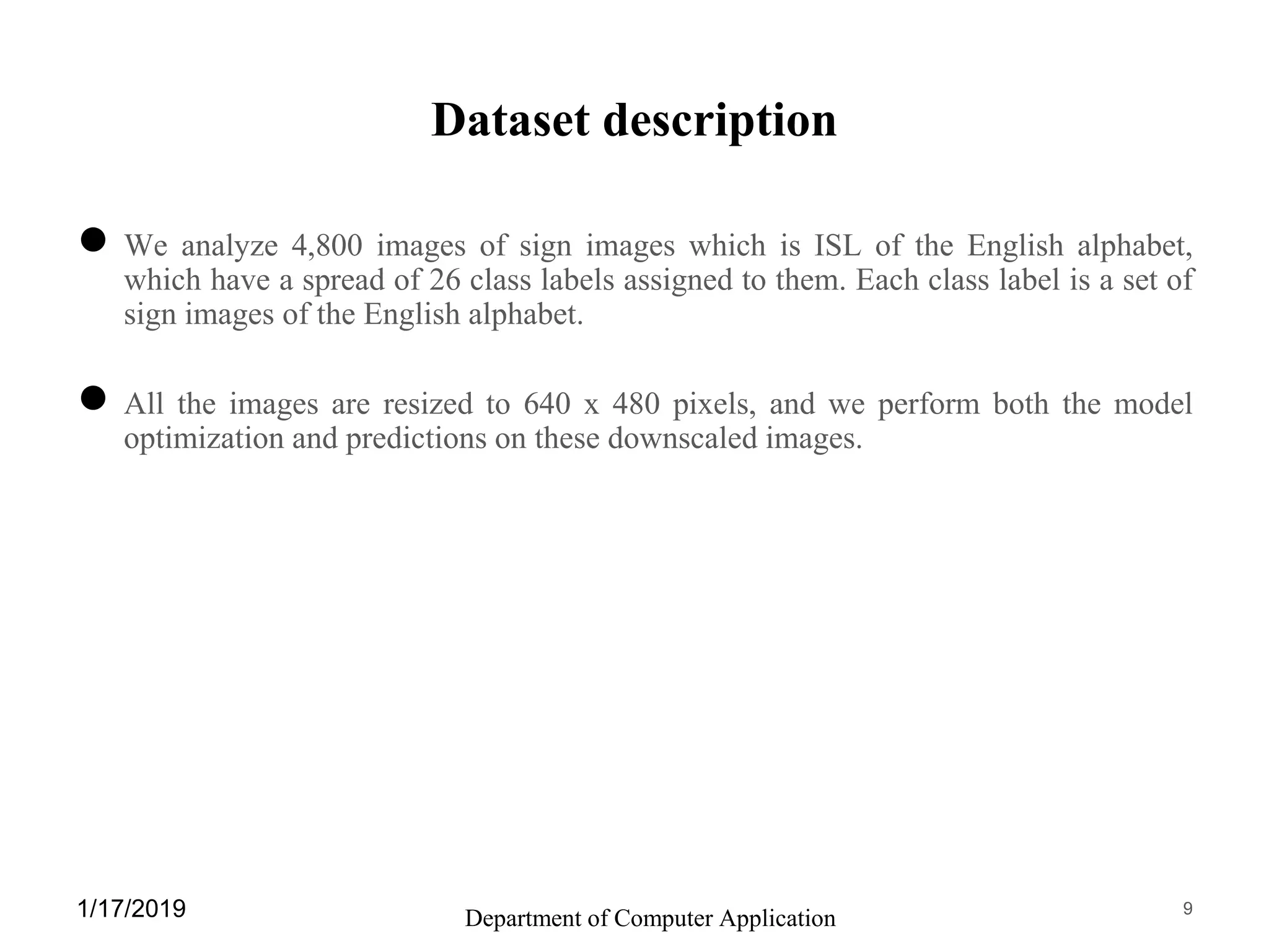 Sign Language Recognition based on Hands symbols Classification | PPTX