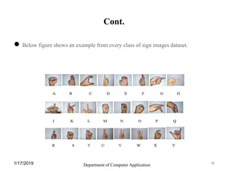 Sign Language Recognition based on Hands symbols Classification | PPTX