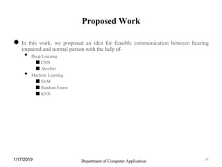 Sign Language Recognition based on Hands symbols Classification | PPTX