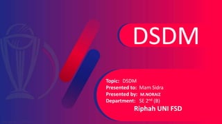 DSDM Dynamic System Development Method | PPT