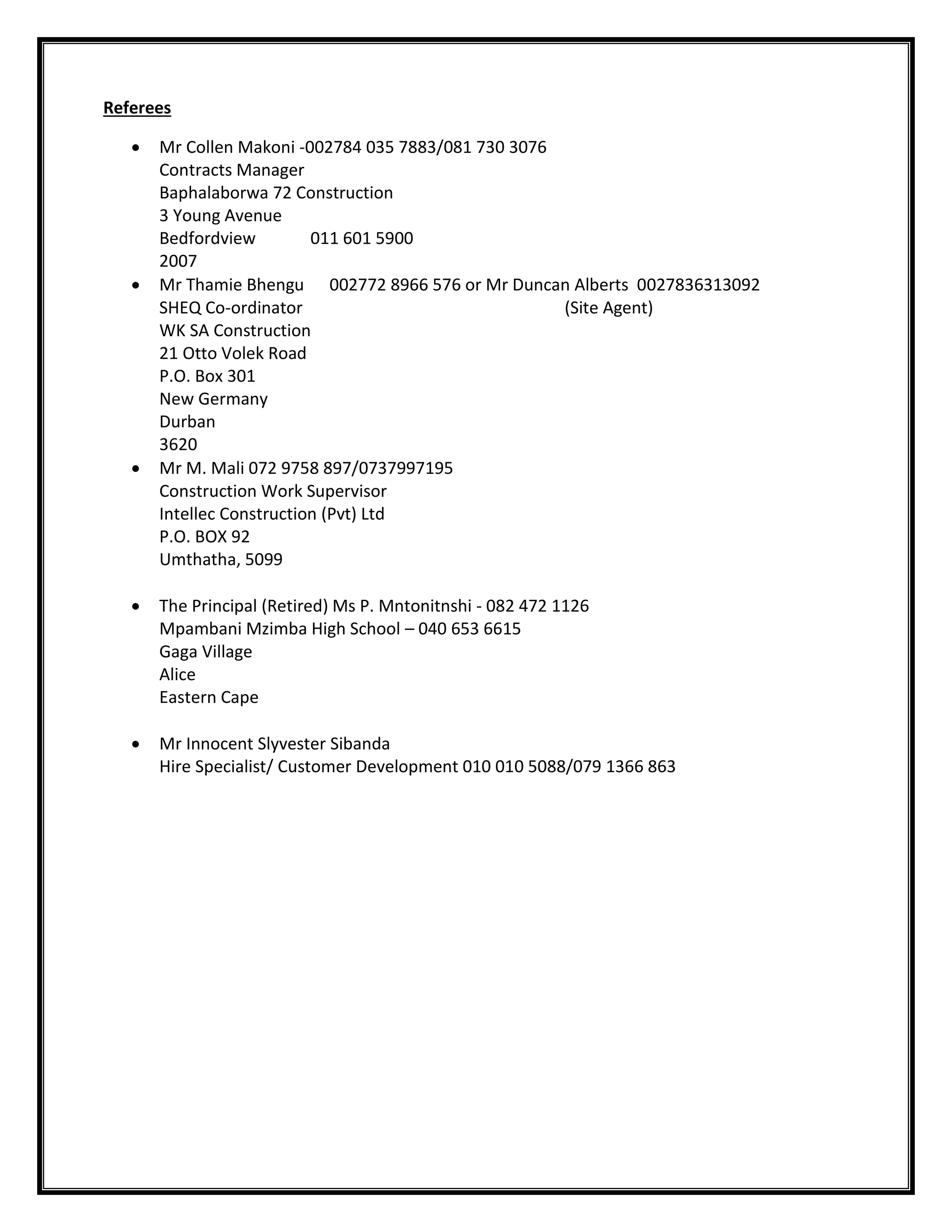 M. kunyavapa's resume (2019) | PDF | Human Resources | Business