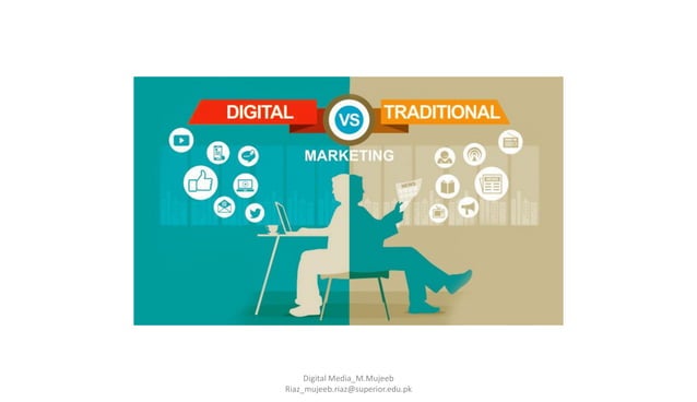 Traditional Media Vs Digital Media | PDF | Social Networking | Internet
