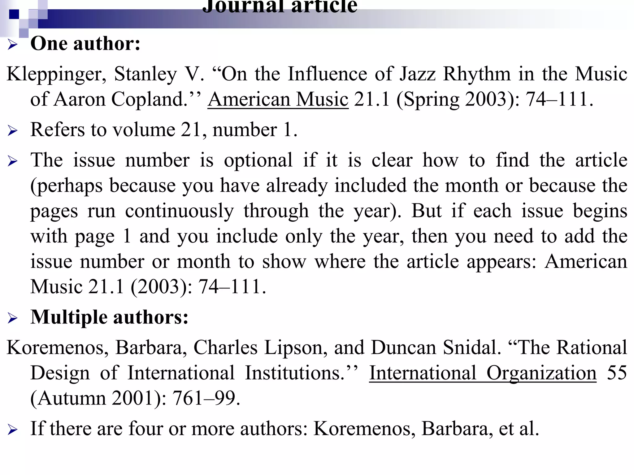 MLA works cited list | PPT