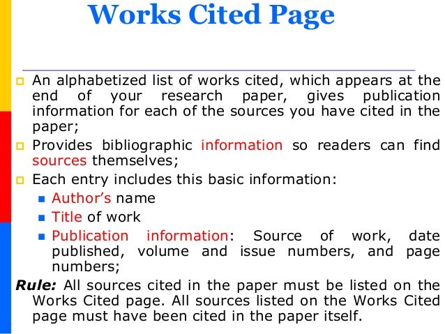 MLA Works Cited List 7th Edition mla-works-cited-list-7th-edition