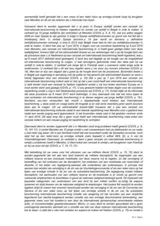 Marokkaanse dief probeert uitwijzing via RvV te voorkomen | PDF