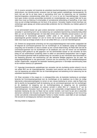 Marokkaanse dief probeert uitwijzing via RvV te voorkomen | PDF