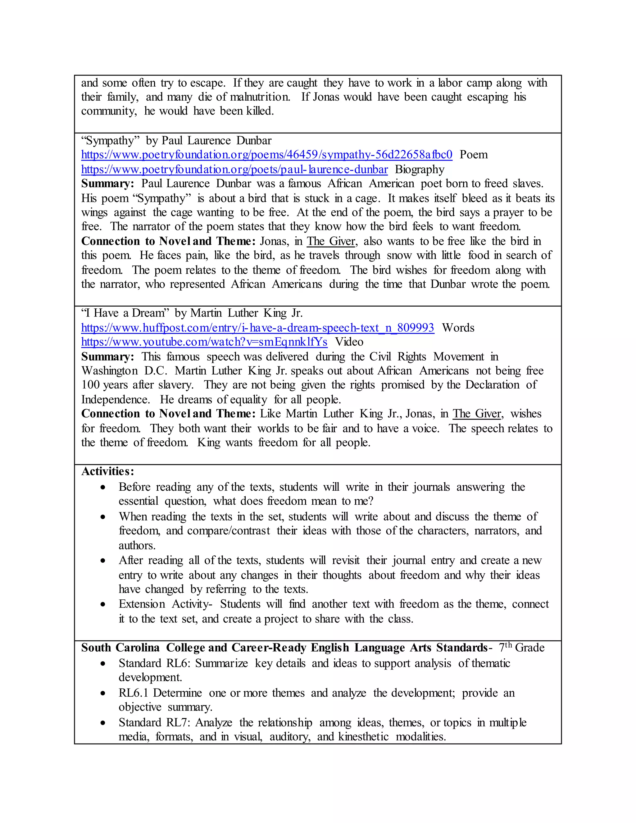 M. wallace text set | DOCX