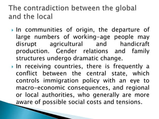 globalisation and migration (IIPS,Mumbai) | PPTX