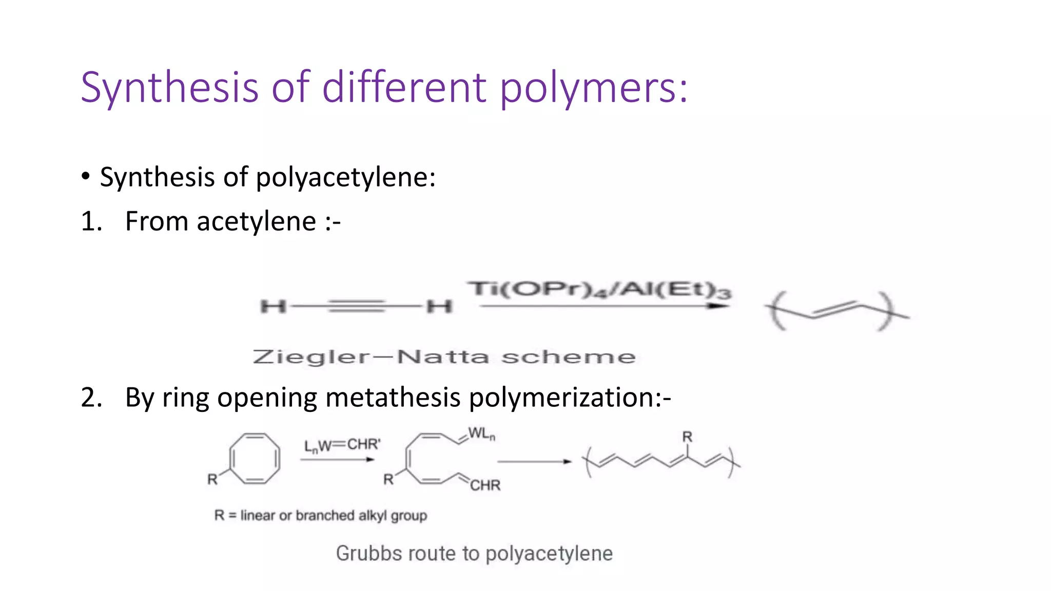 Conducting polymers | PPTX