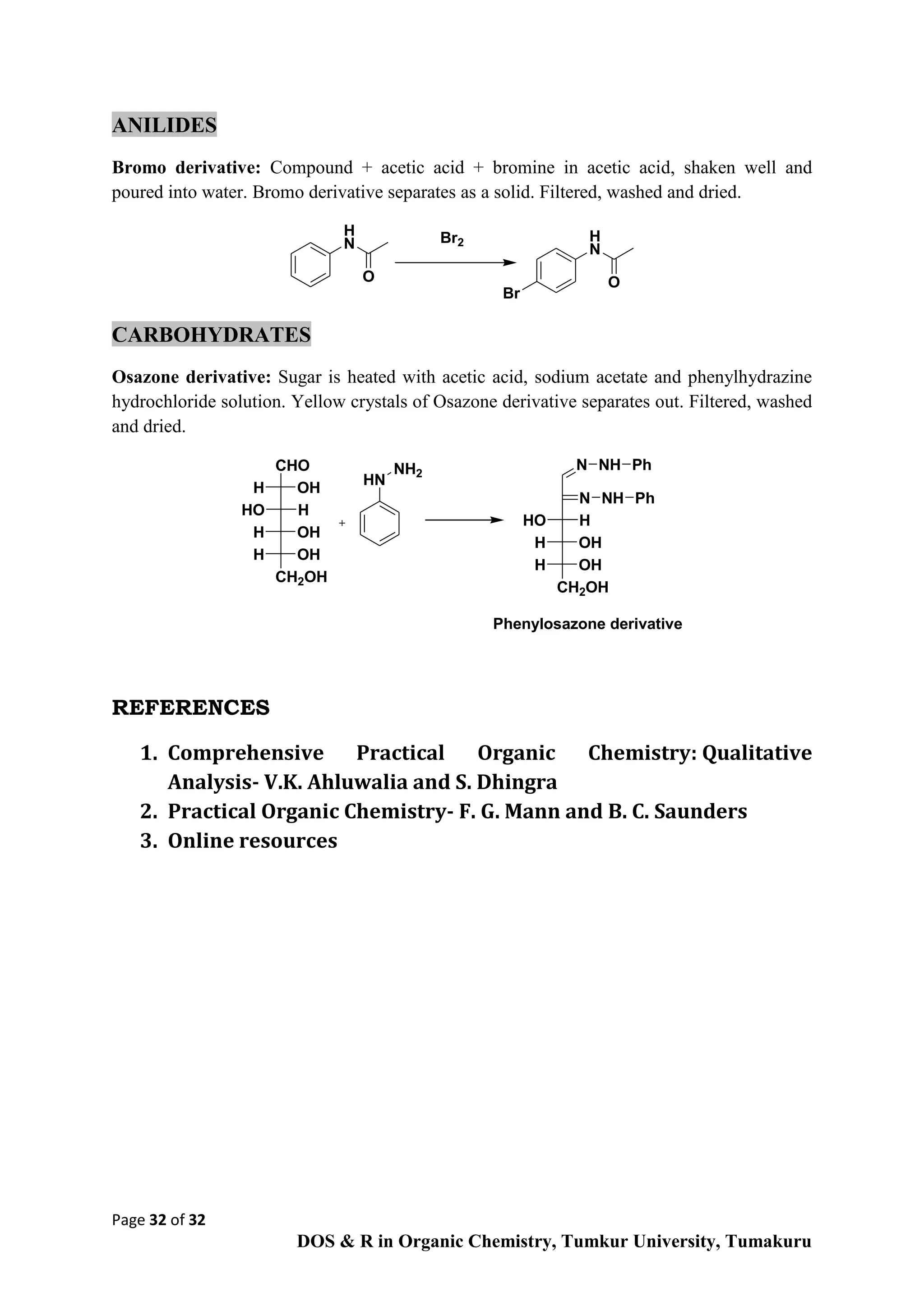 M.sc. laboratory manual organic chemistry binary mixture seprations | PDF