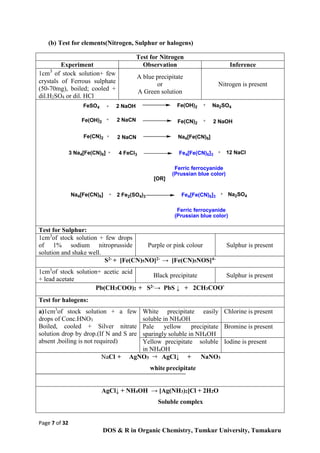M.sc. laboratory manual organic chemistry binary mixture seprations | PDF