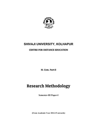 Research Methodology | PDF
