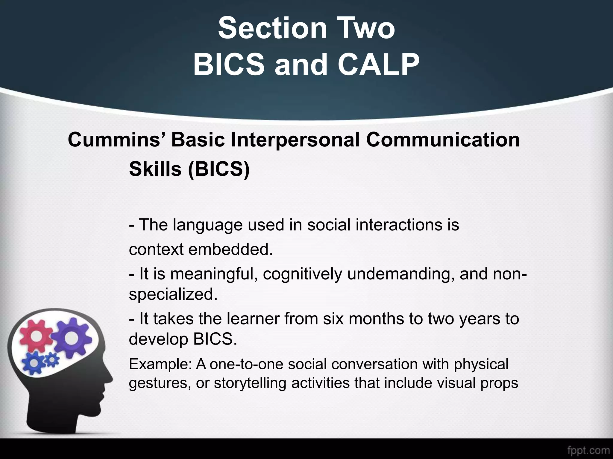 M.cheraghi Krashen-monitor model -BICS and CALP | PPT