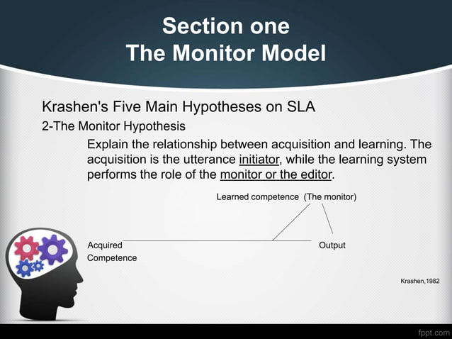 M.cheraghi Krashen-monitor model -BICS and CALP | PPT