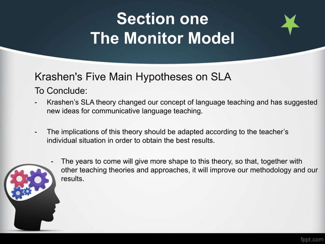 M.cheraghi Krashen-monitor model -BICS and CALP | PPT