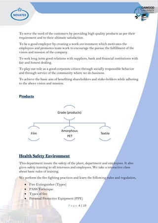 Report of Novatex Ltd | PDF