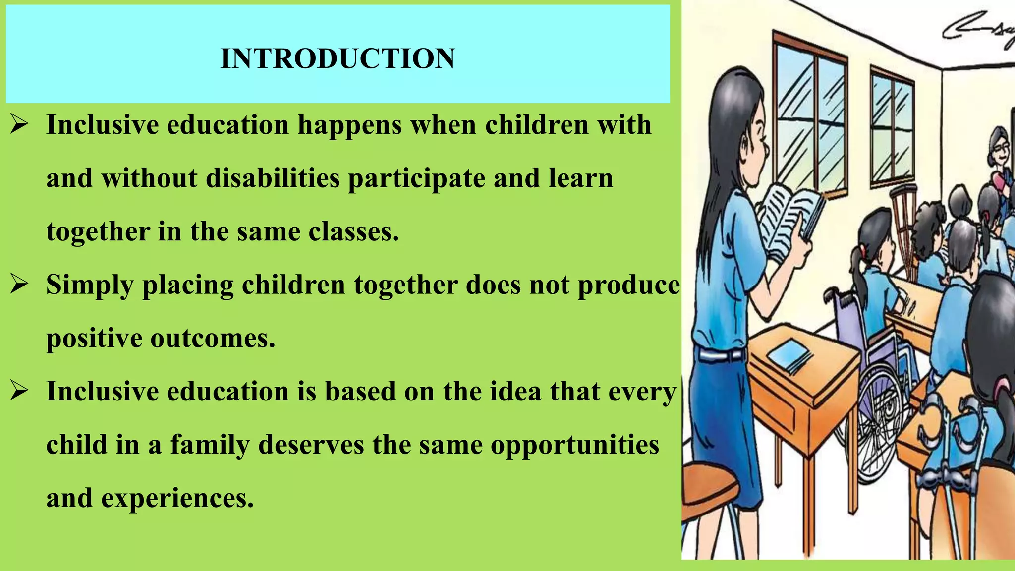 Inclusive education | PPTX