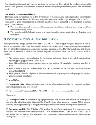 Non-clinical drug development | PDF