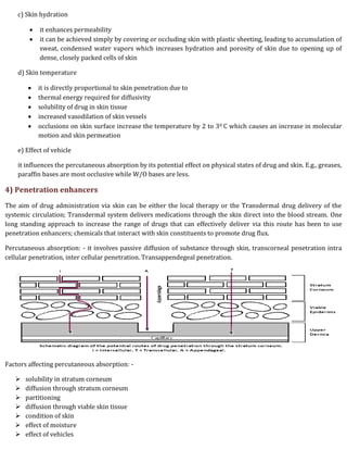 Transdermal drug delivery system | PDF