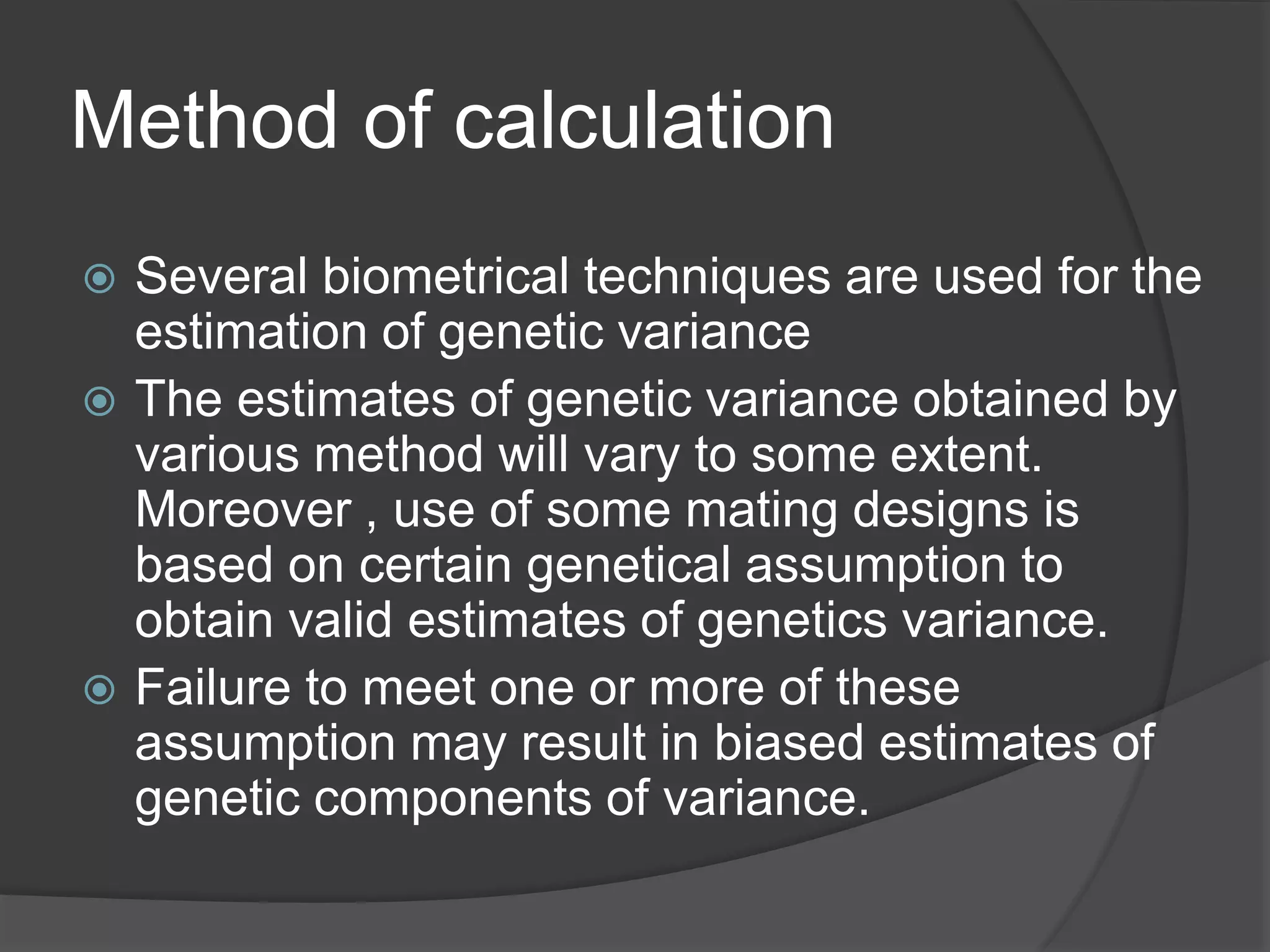 Gene action in breeding plants | PPTX