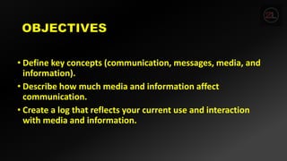 introduction to media and information literacy | PPTX