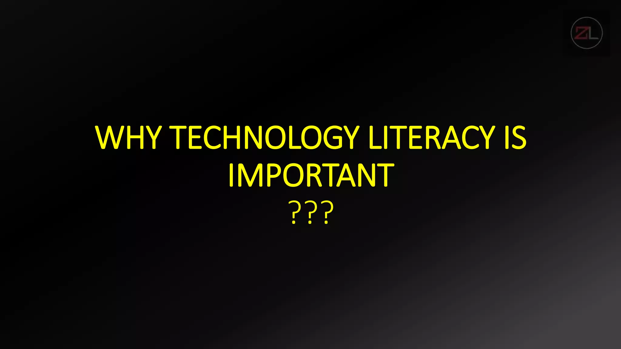 Media, information and technology literacy | PPTX