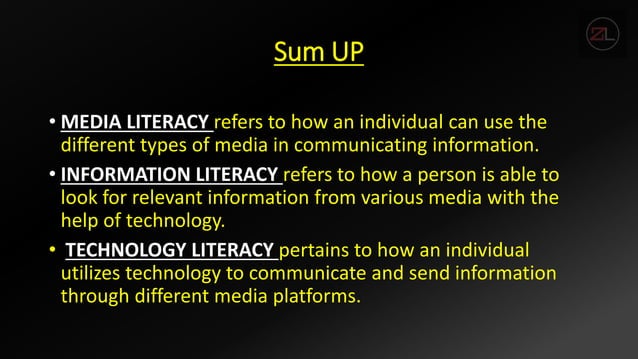 Media, information and technology literacy | PPTX | Internet for ...