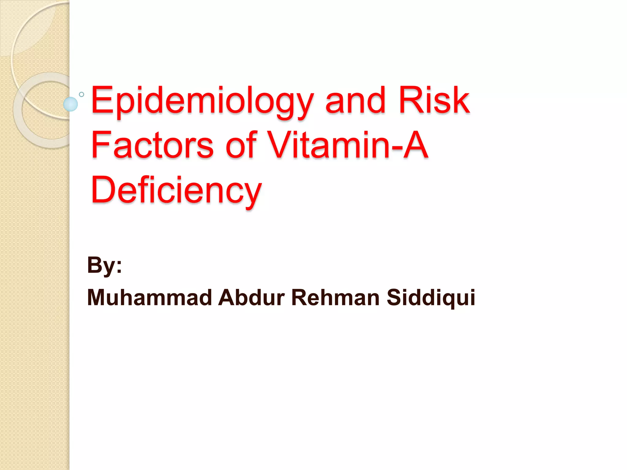 Muhammad Abdur Rehman Siddiqui Ppt