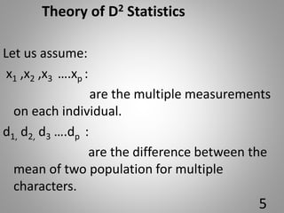 D-Square statistic | PPTX