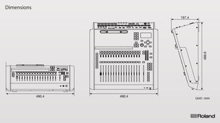 Roland M-200i: 32-Channel Live Digital Mixing Console | PPT