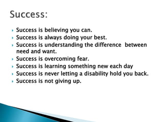 Success and Failure | PPTX
