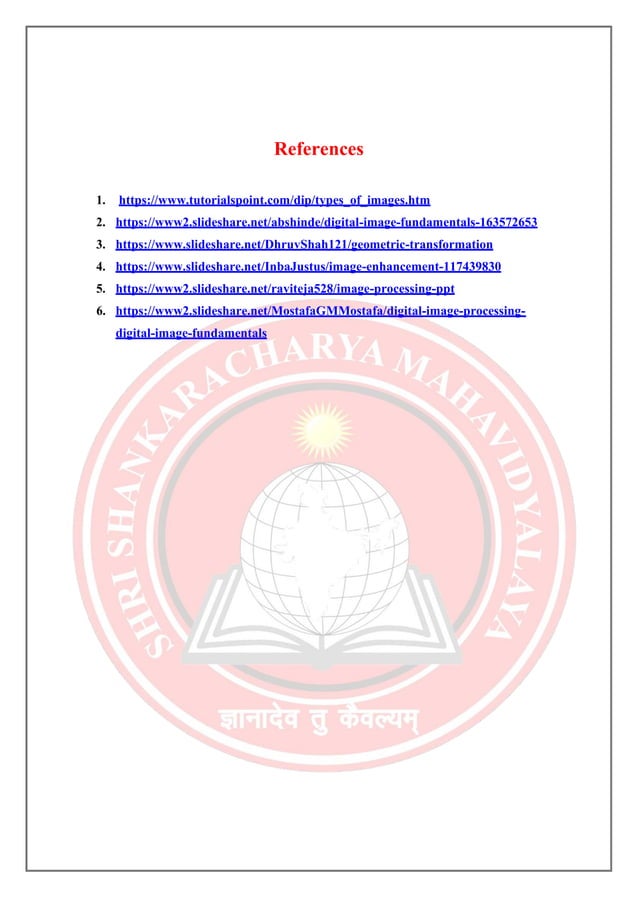 M.sc.iii sem digital image processing unit ii | PDF