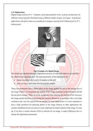 M.sc.iii sem digital image processing unit i | PDF