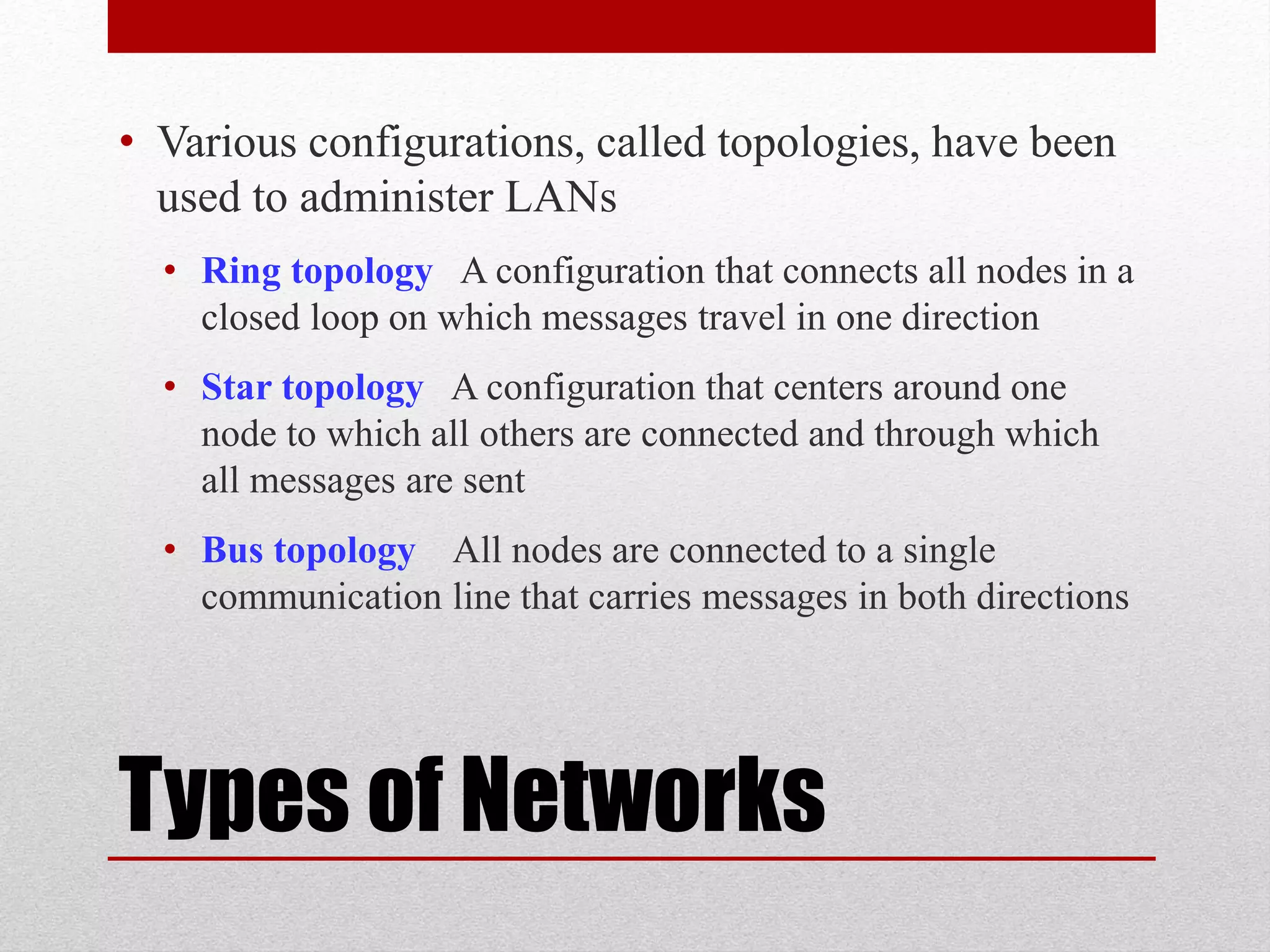 M.Florence Dayana Computer Networks Introduction | PPT