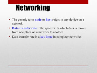 M.Florence Dayana Computer Networks Introduction | PPT