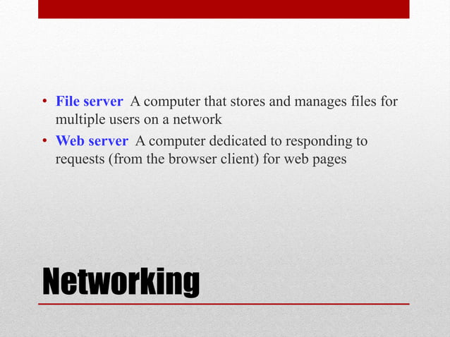 M.Florence Dayana Computer Networks Introduction | PPT