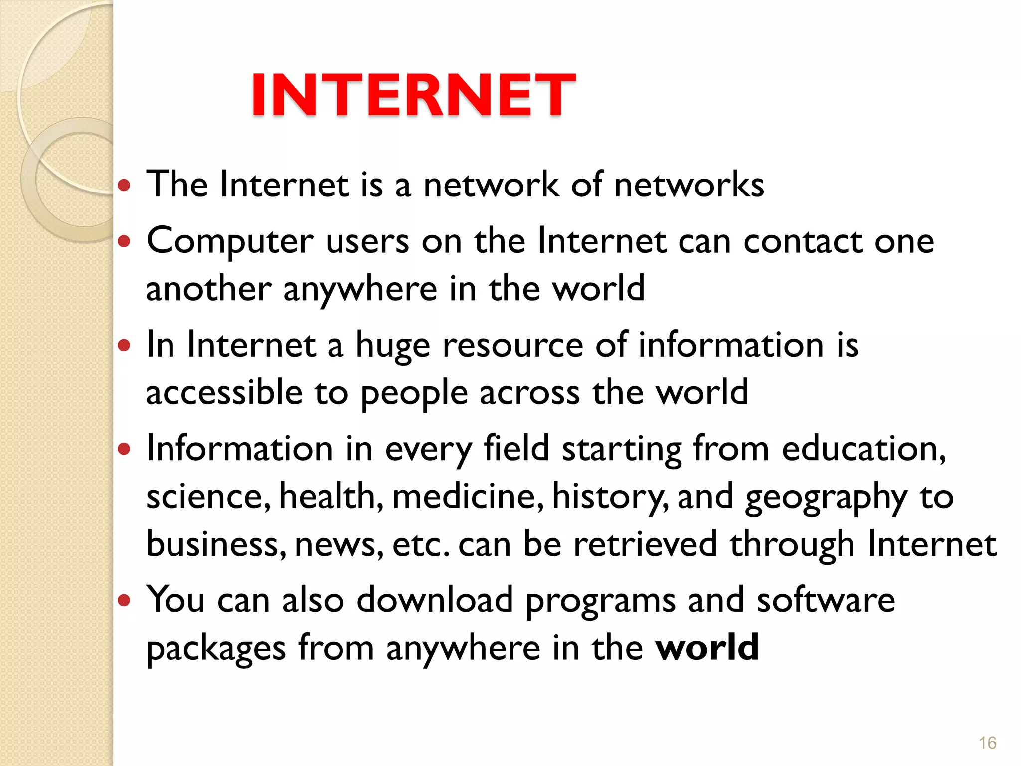 M.Florence Dayana Computer Networks Types | PDF