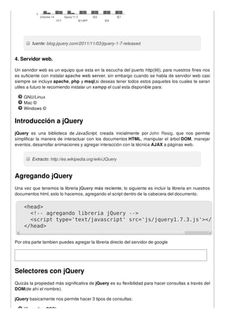 Manual Basico de jQuery | PDF