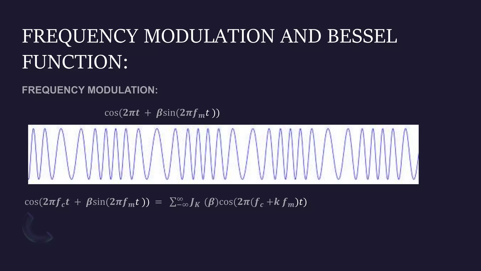 Applications of Bessel's Function. | PPTX