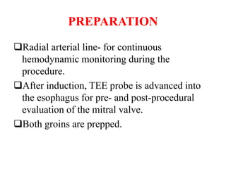 STEP BY STEP VALVE IN VALVE TMVR | PPTX