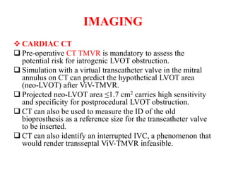 STEP BY STEP VALVE IN VALVE TMVR | PPTX
