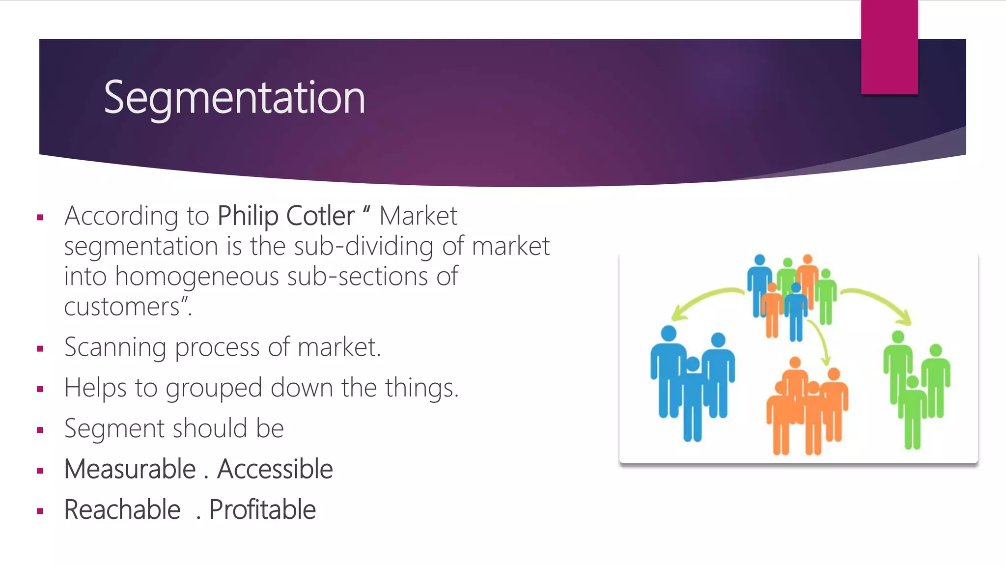 Demographics Bases for Segmentation | PPTX