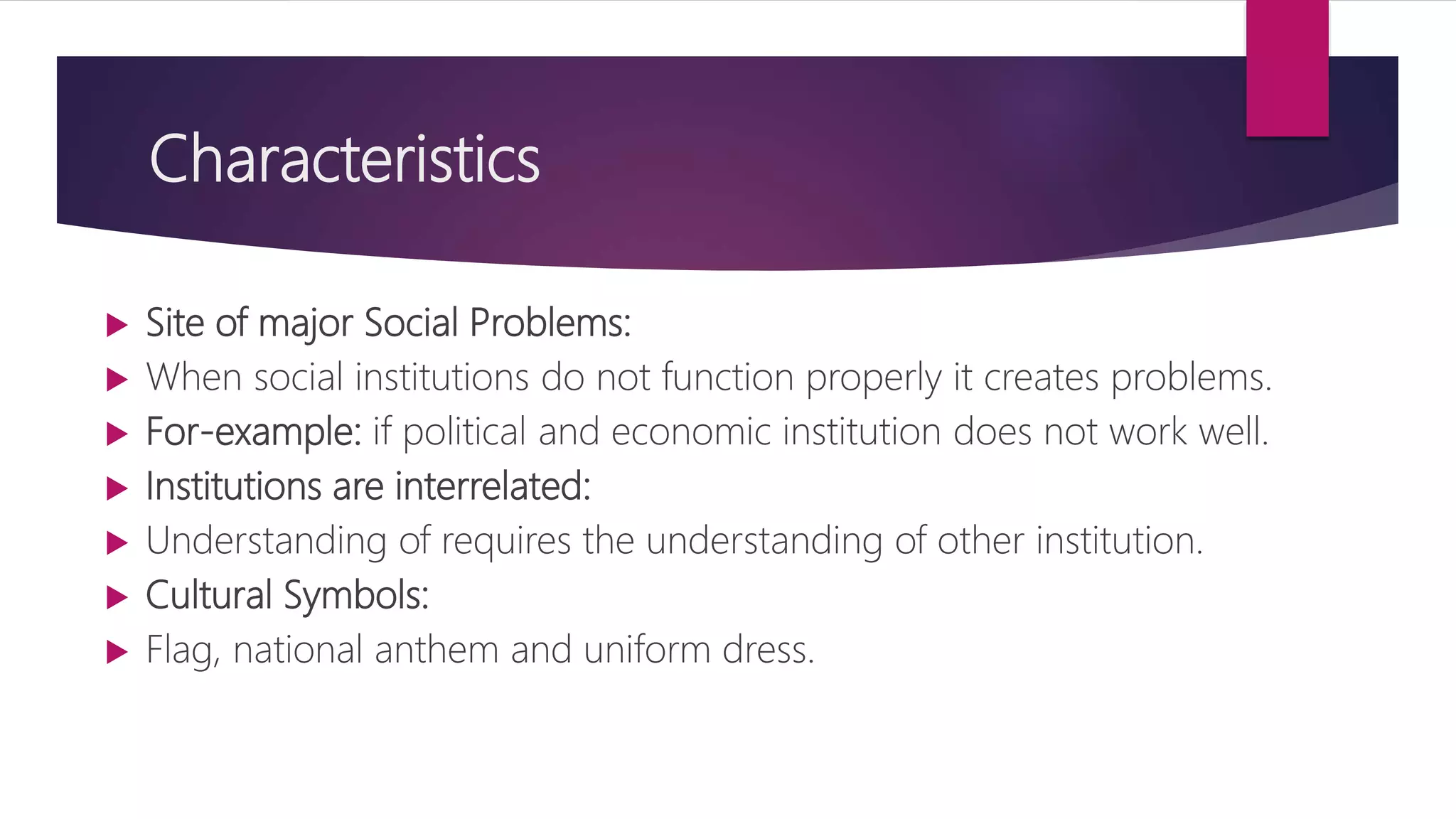 Social institutions and Types of Social Institutions: | PPTX